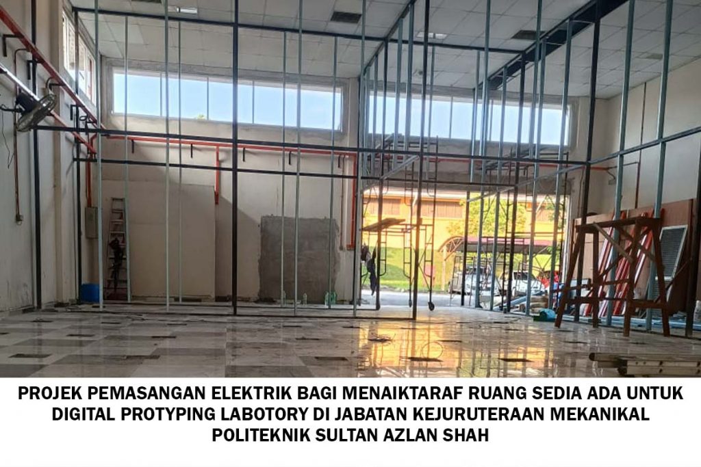 PROJEK PEMASANGAN ELEKTRIK BAGI MENAIKTARAF RUANG SEDIA ADA UNTUK ...